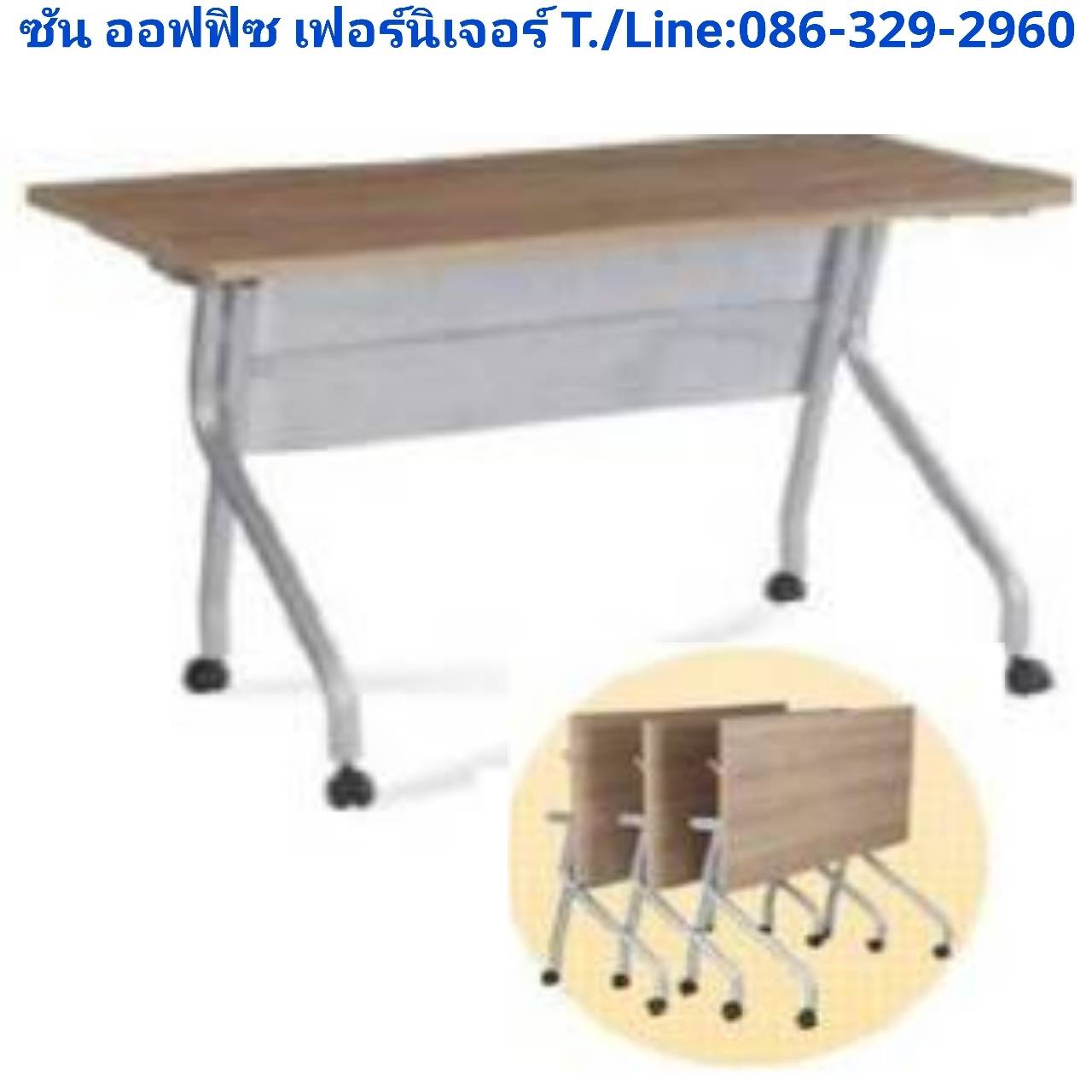 โต๊ะทำงาน รุ่น VC 867 คุณภาพดี ราคาถูก – Sun Office Furniture